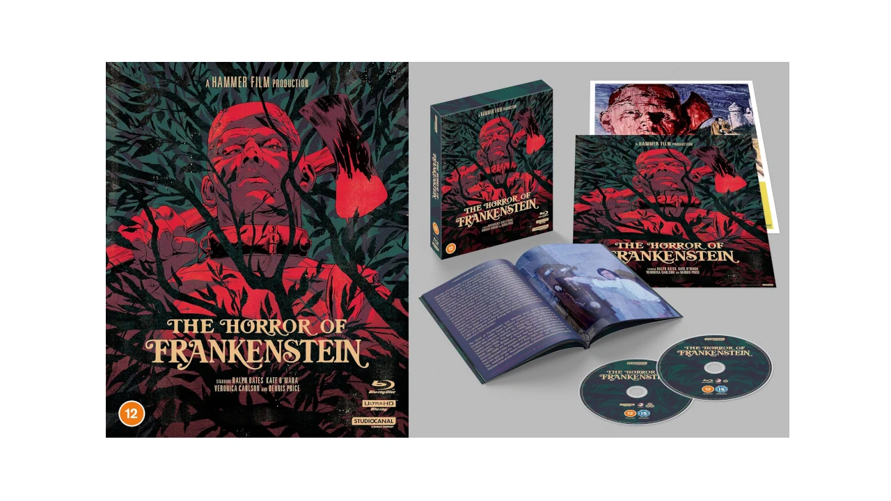 The Horror Of Frankenstein 4K Ultra HD Releases November 2025